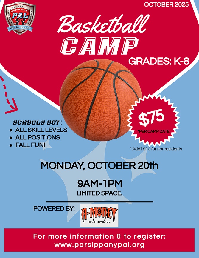 Fall 'Schools Out' Basketball Camps - Parsippany Police Athletic League
